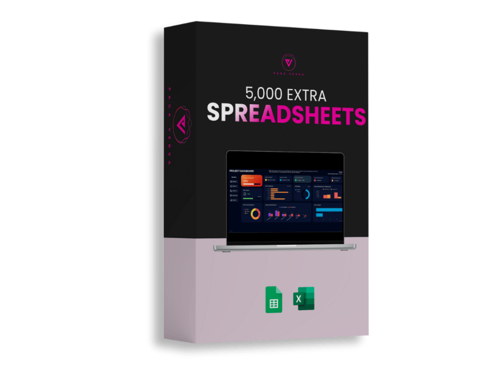 Versa Pack: The Ultimate Spreadsheets Bundle - Investidor Sem Grife